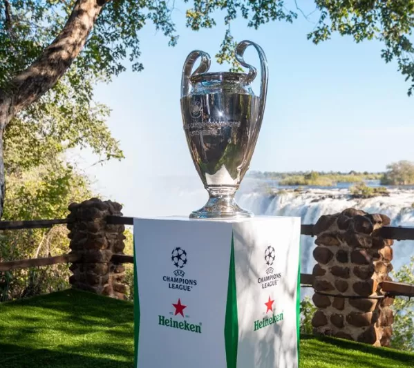 UEFA CHAMPIONS LEAGUE TROPHY ARRIVES IN LUSAKA FOR SPECIAL DISPLAY AT ...