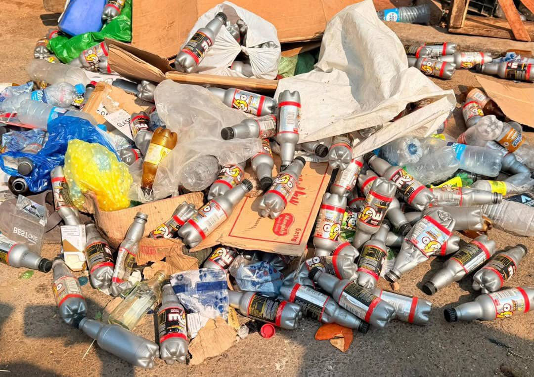 OVER 100 BOTTLES OF KACHASU SEIZED IN LUSAKA CBD - Diamond Media