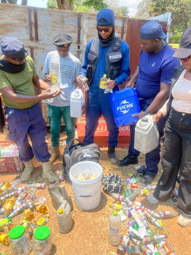 LCC CRACKS DOWN ON ILLEGAL ALCOHOL IN LUSAKA CBD - Diamond Media